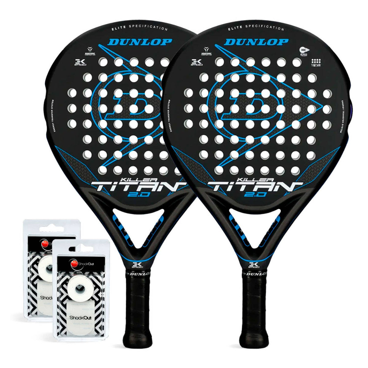 Pack Dunlop Duo Titan Killer 2 – MegaPadelStore